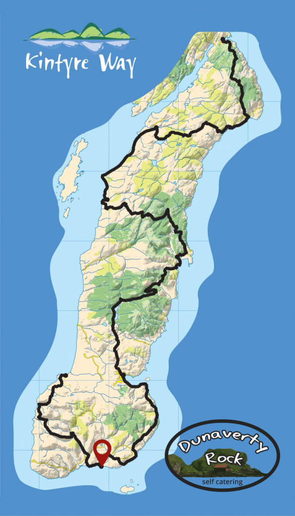 Kintyre Way – Self Catering Accommodation Mull of Kintyre | Dunaverty Rock